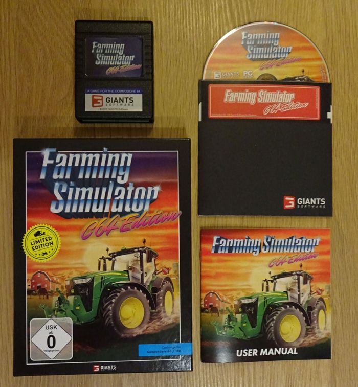 Farming Simulator commodore 64 – Past Game Rebirth (PGR)